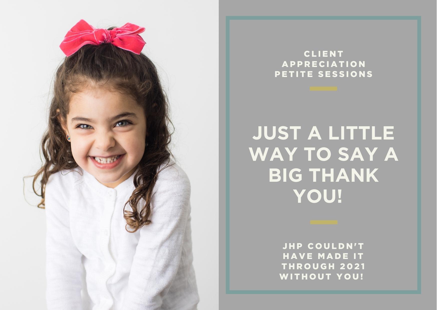 Client Appreciation Petite Sessions - jessie hearn photography